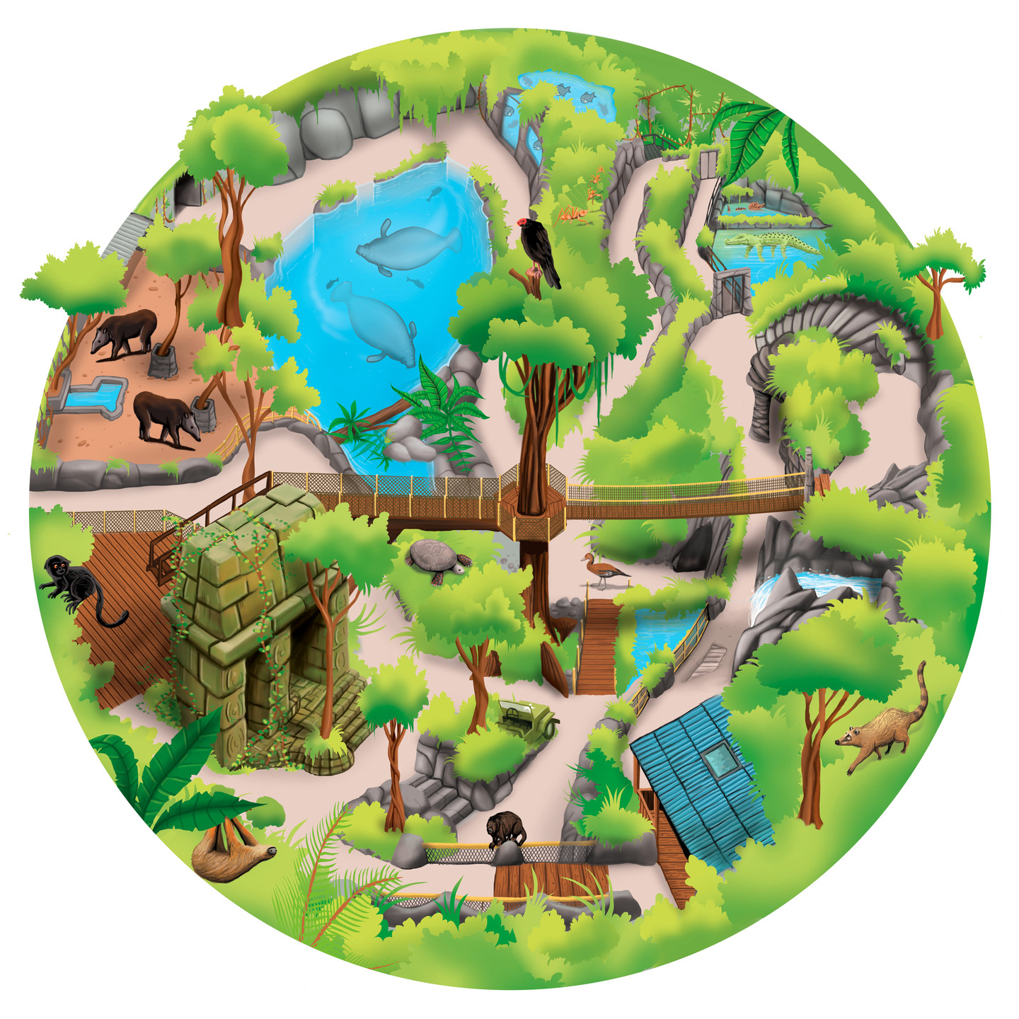 Südamerika: Randers Regnskov - Tropical Zoo